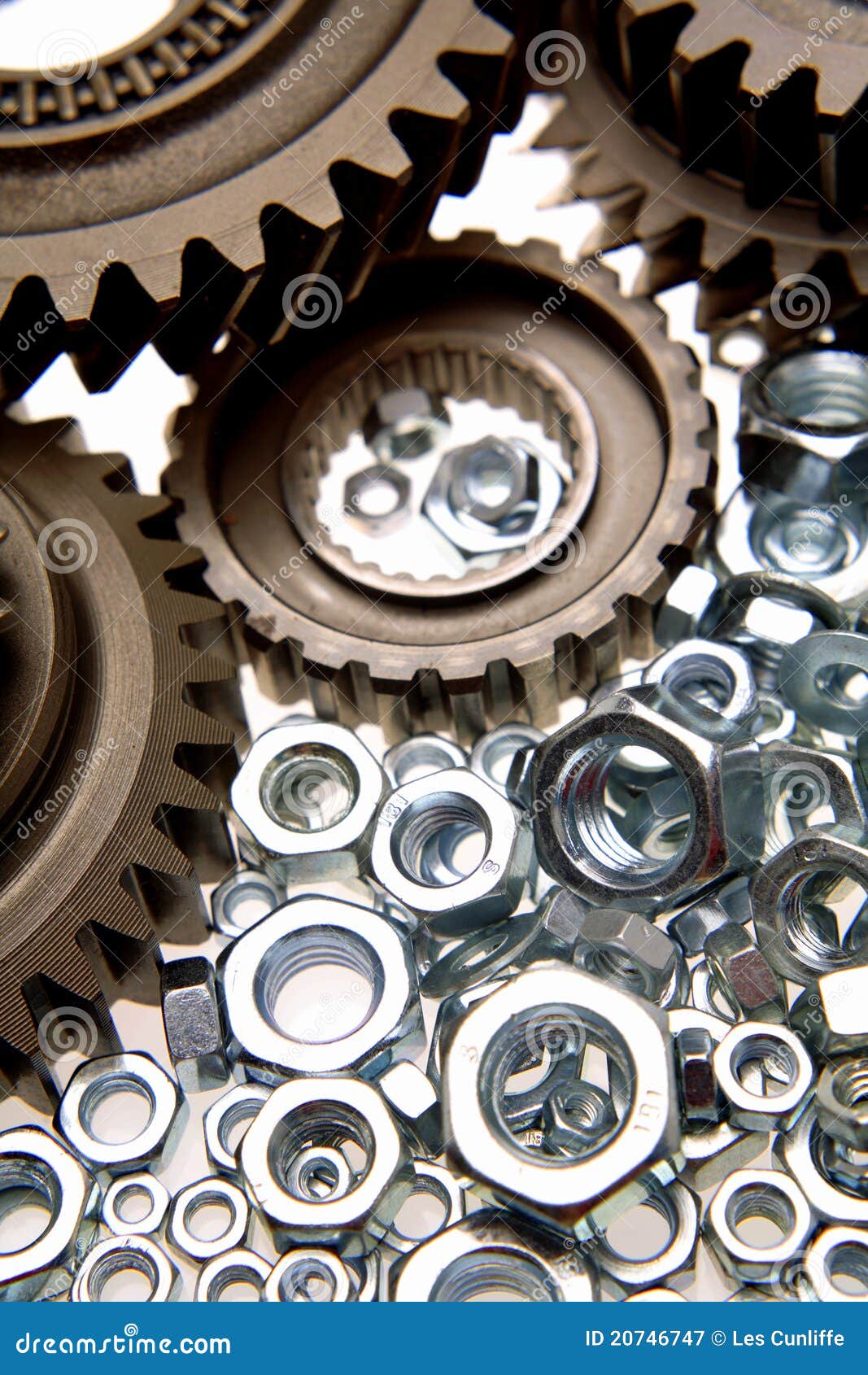 Metal parts stock image. Image of gears, steel, parts - 20746747