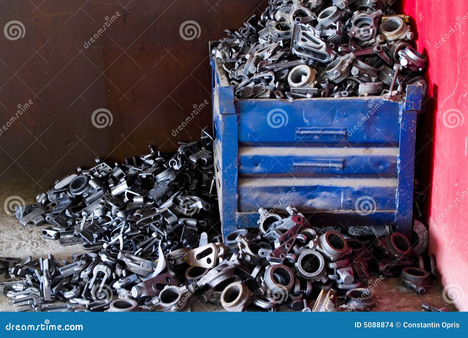 Metal pieces stock photo. Image of grey, color, manufacturing - 5088874