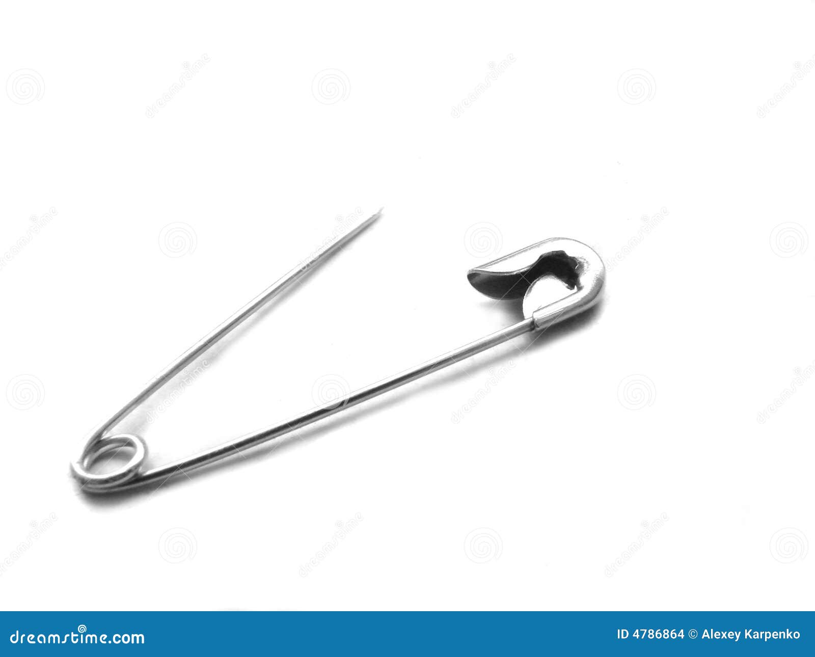 Metal pin isolated stock photo. Image of stick, shadow - 4786864
