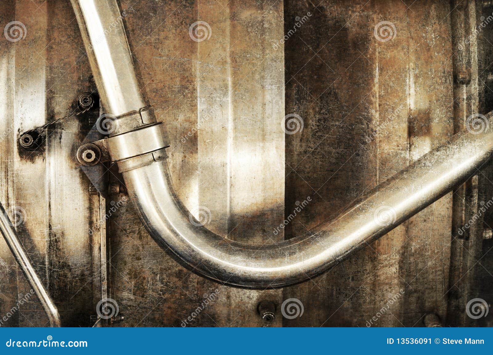 Metal pipe stock image. Image of rust, metallic, parts - 13536091