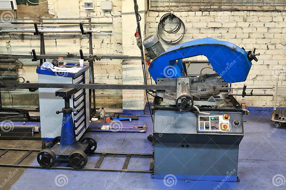 Metal Pipe Cutting stock photo. Image of chips, track - 27635414