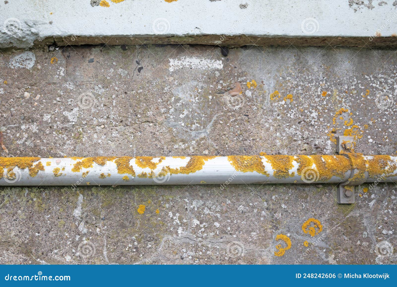 Metal Pipe on the Side of a Bridge Stock Photo - Image of bridge ...