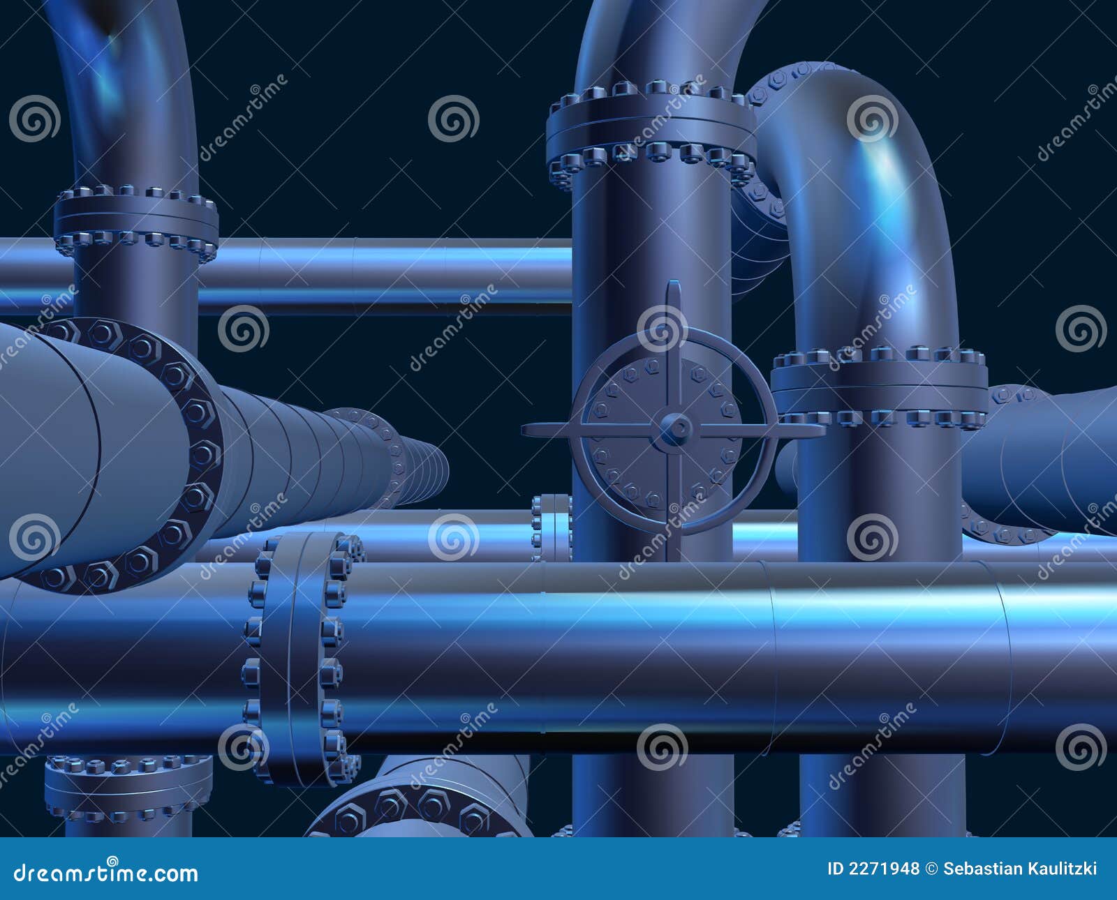 Metal pipelines stock illustration. Illustration of medical - 2271948