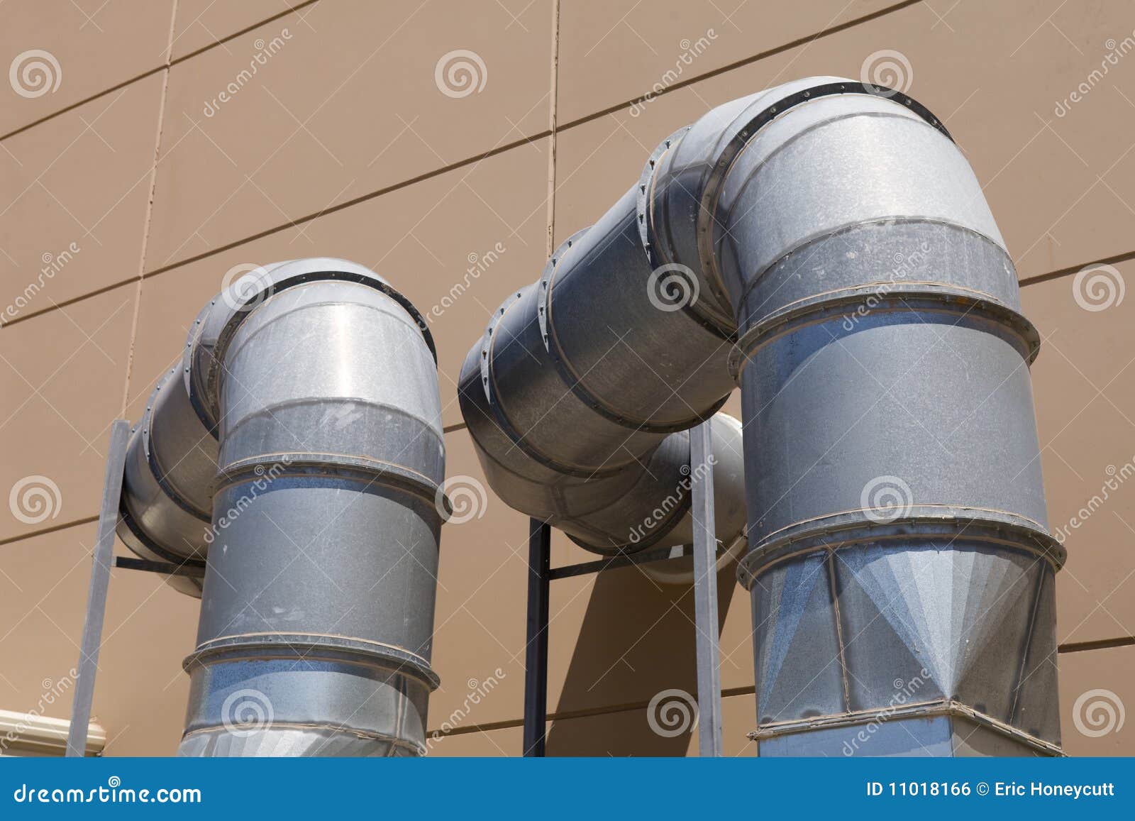 Metal Pipes stock photo. Image of connects, architecture - 11018166