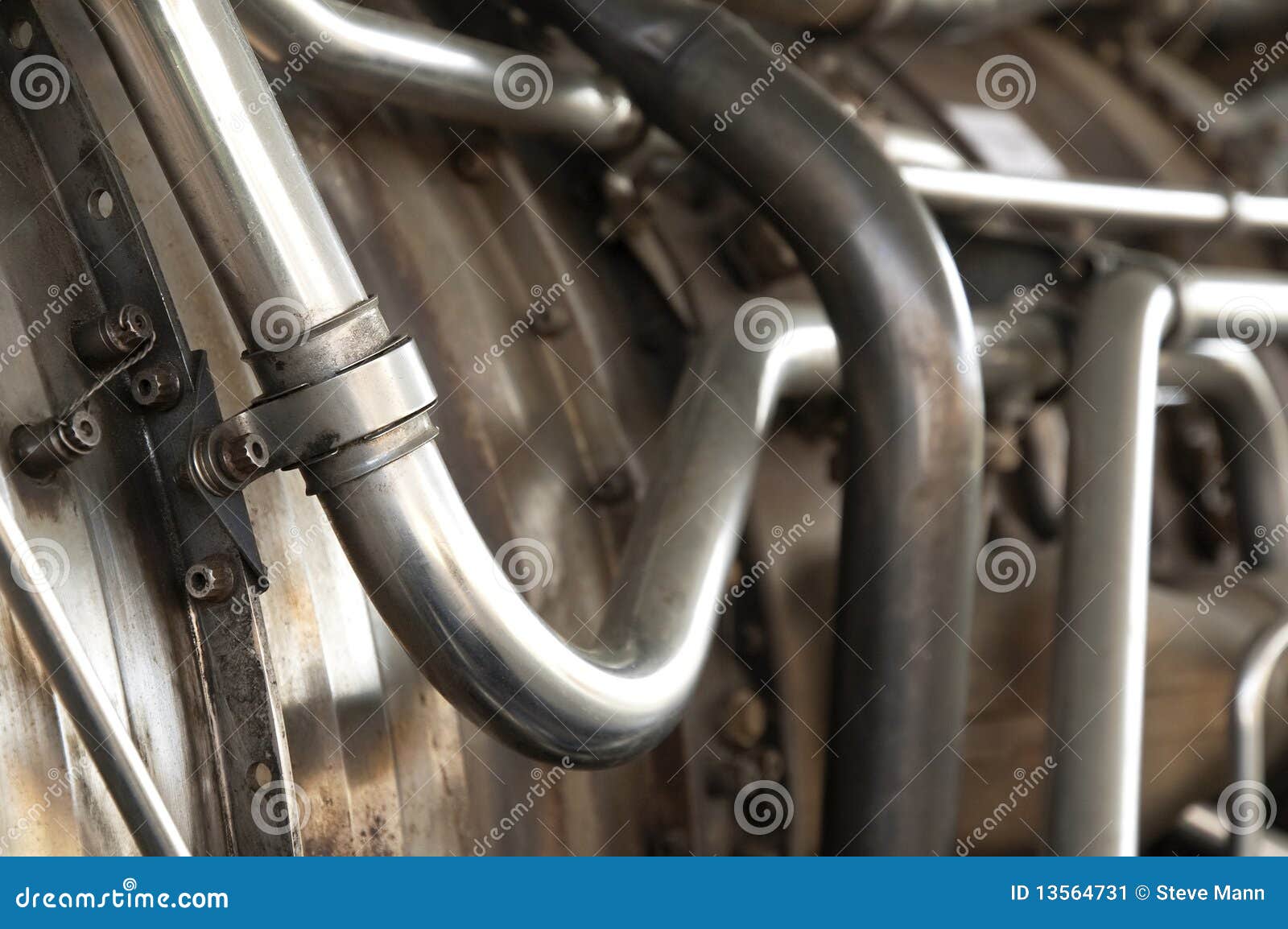 Metal pipes stock image. Image of pipeline, piping, construction - 13564731
