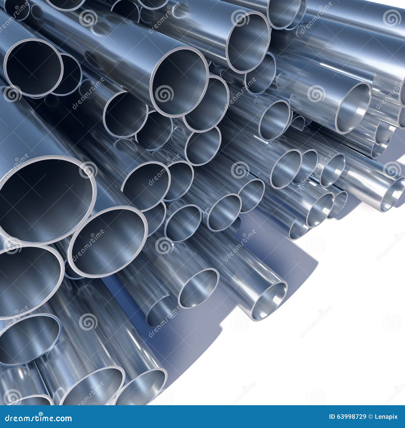 Metal pipes background stock illustration. Illustration of group - 63998729