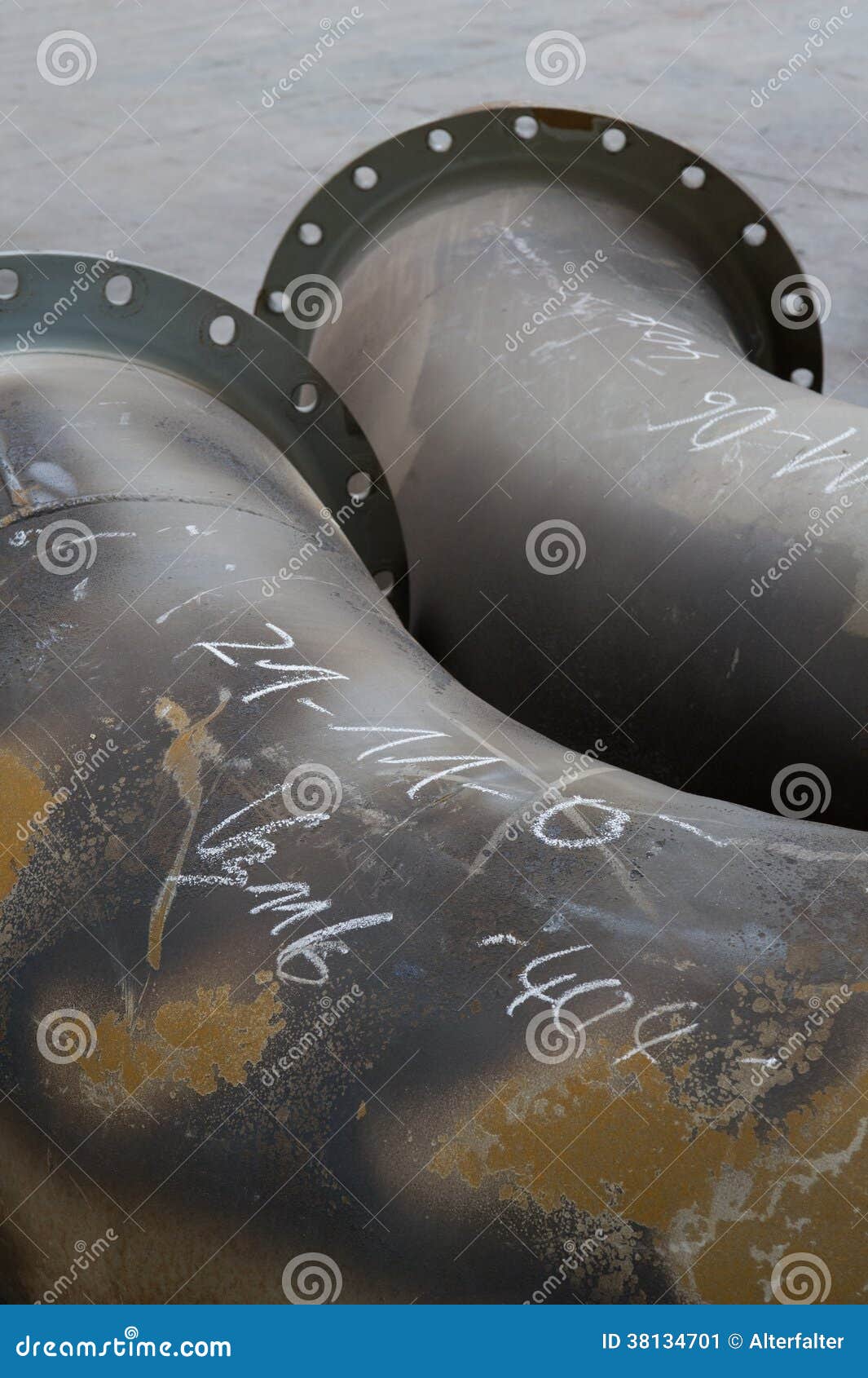 Metal pipes stock image. Image of tube, tubing, bend - 38134701