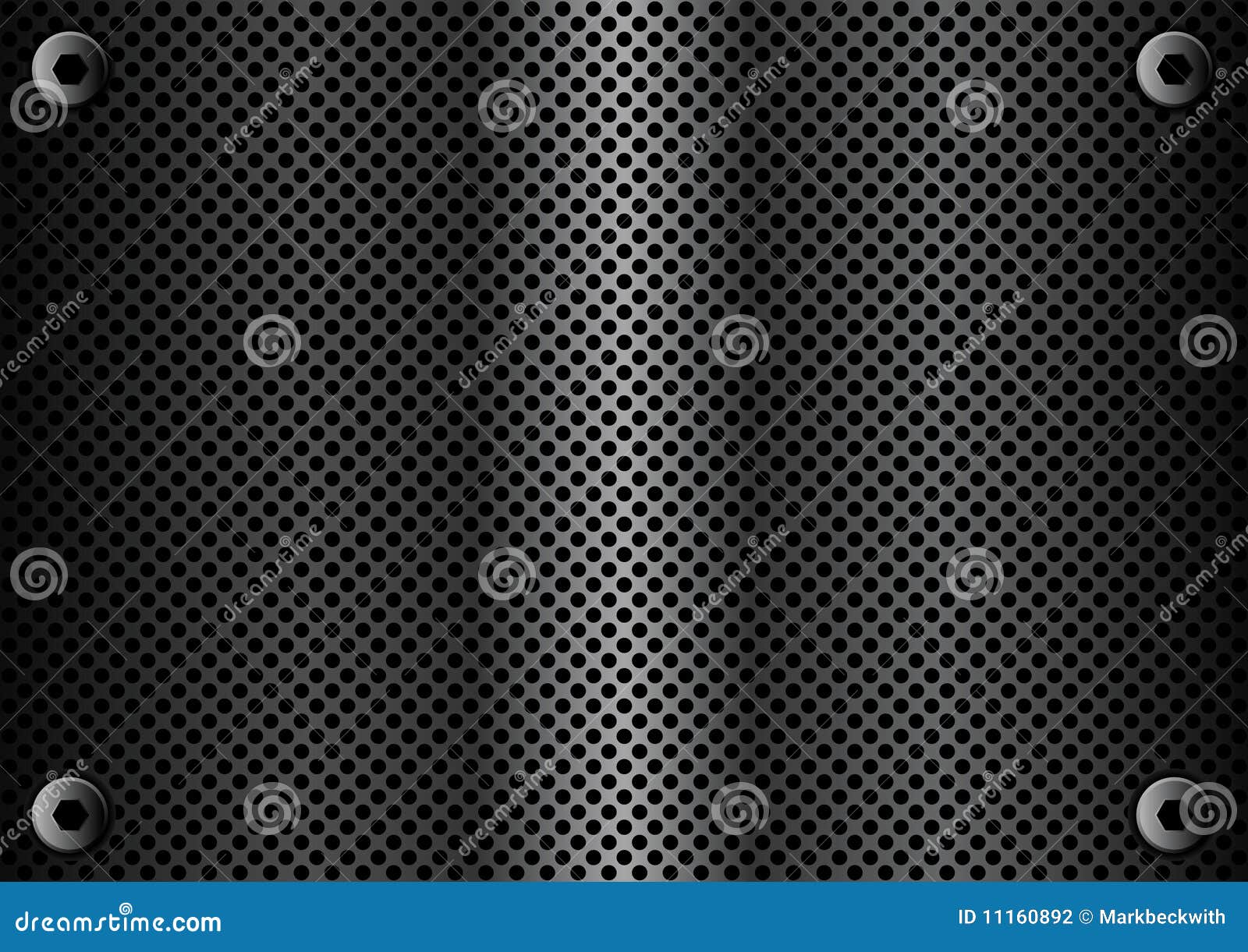 Metal plaque generic stock vector. Illustration of background - 11160892