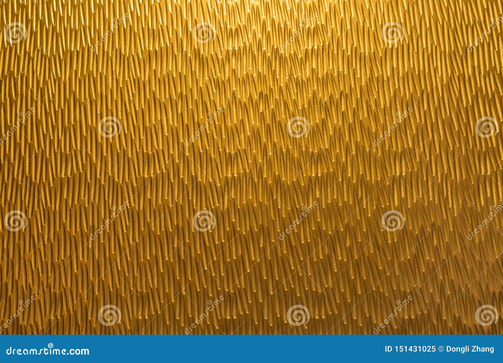 Metal or Plastic Golden Wall Background Texture Stock Image - Image of ...