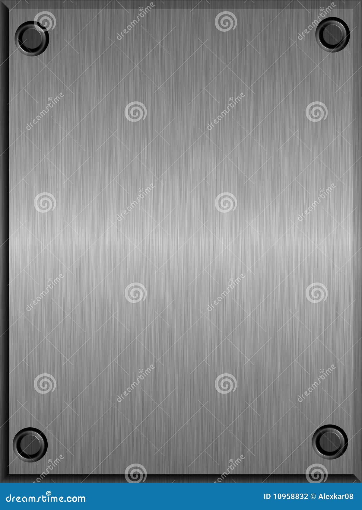Metal plate stock illustration. Illustration of design - 10958832