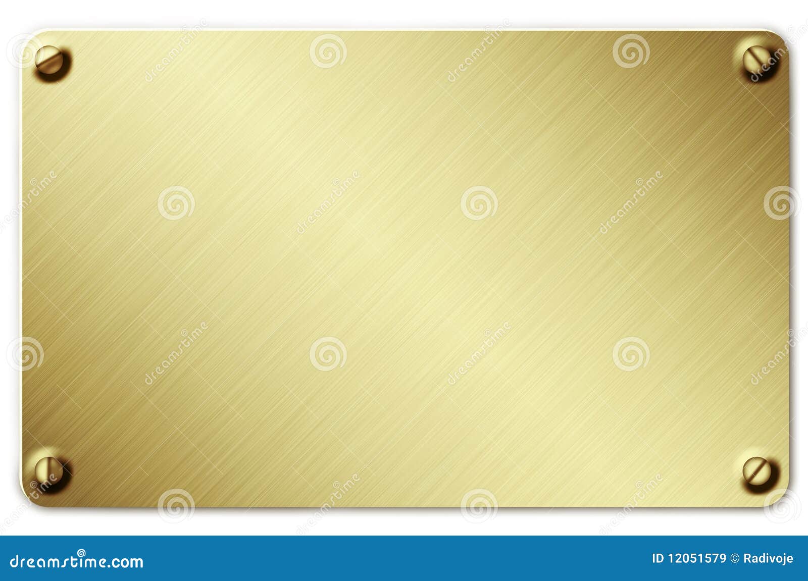 Metal plate stock illustration. Illustration of brushed - 12051579