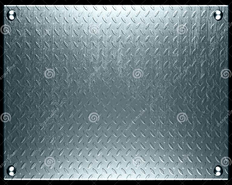 Metal plate stock image. Image of fastening, plaque, metal - 15483057