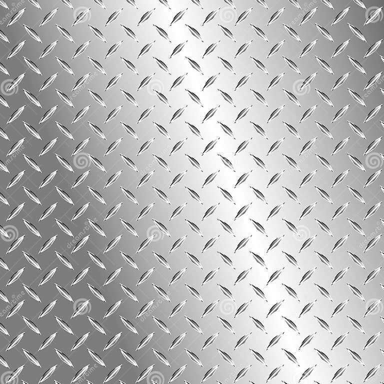 Metal plate stock vector. Illustration of steel, shiny - 3220632