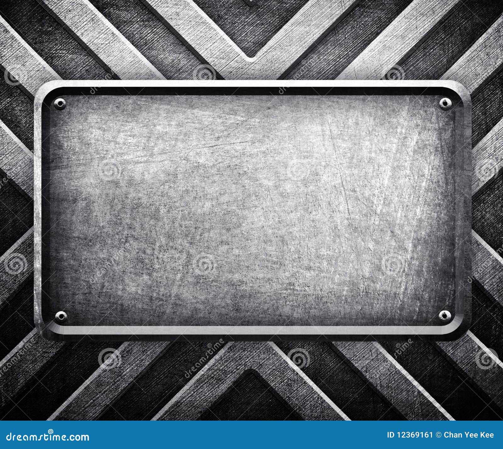 Metal Plate Background Texture