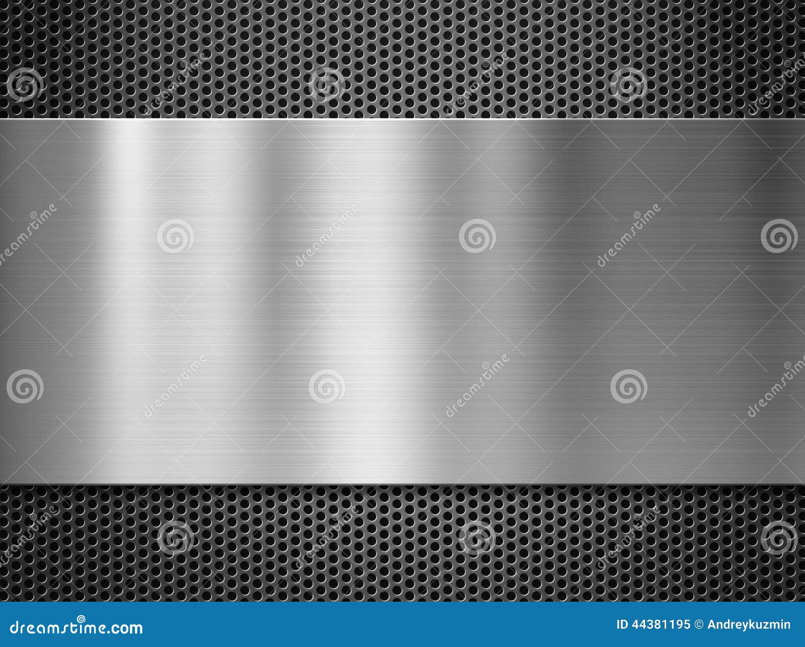 Metal Plate Over Grate Background Stock Image - Image of grate, texture ...
