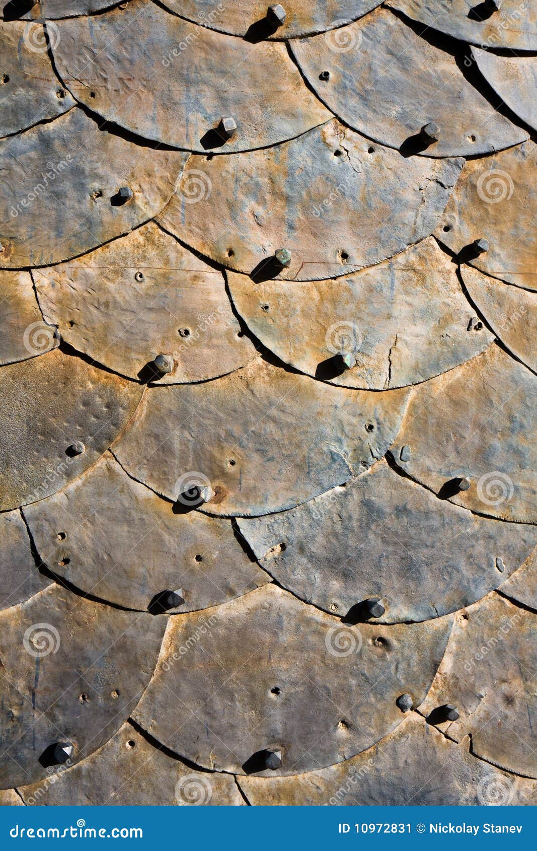 Metal Plate Pattern stock image. Image of iron, scale - 10972831