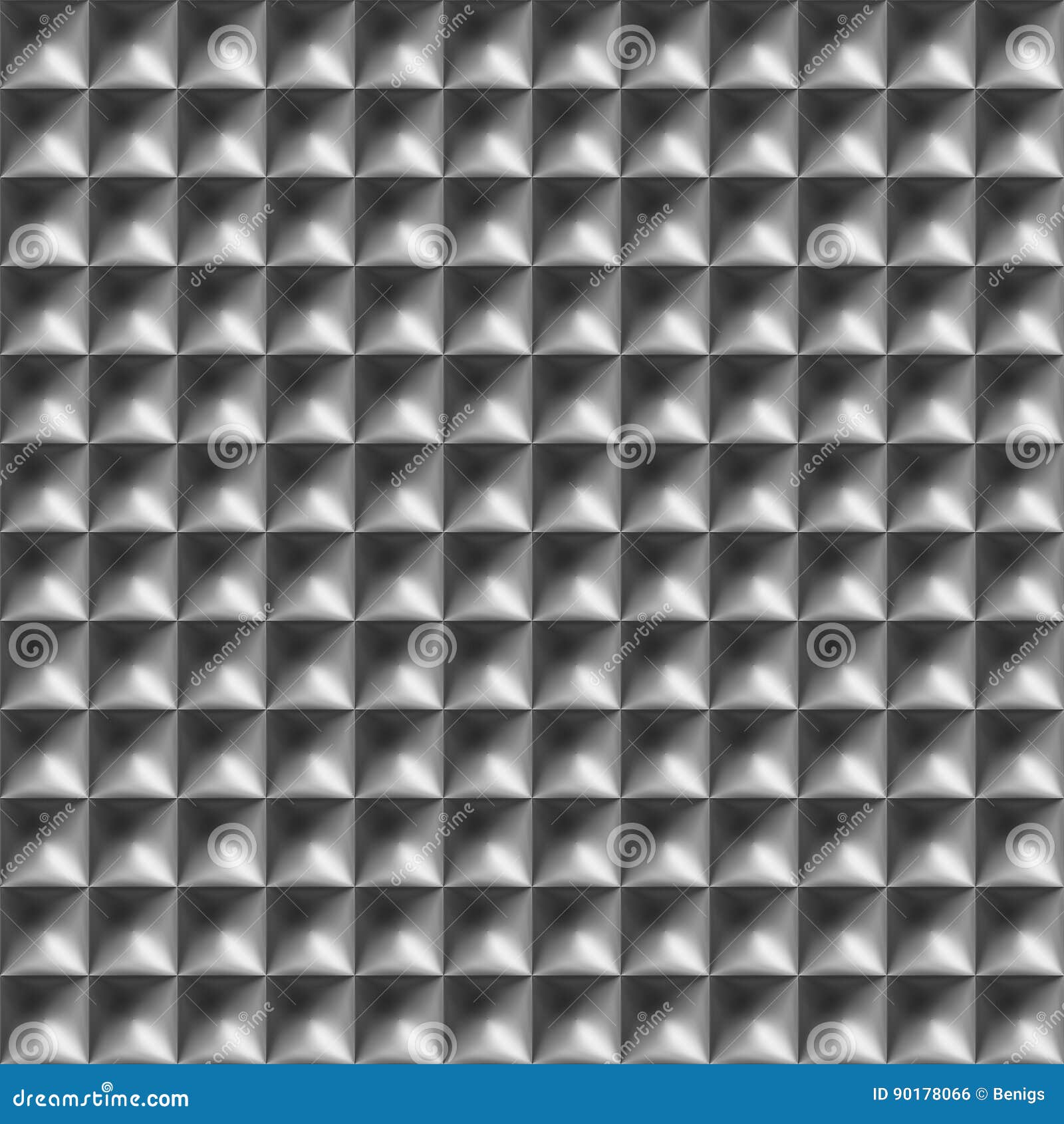 Metal Plate Rectangular Bumps Seamless Pattern Stock Photo - Image of ...