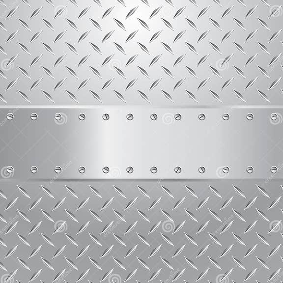 Metal plate screws stock vector. Illustration of embossed - 15768926