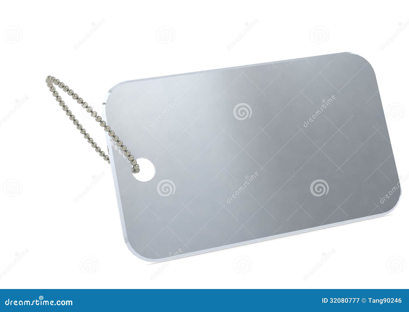 Metal plate tag stock illustration. Illustration of metal - 32080777