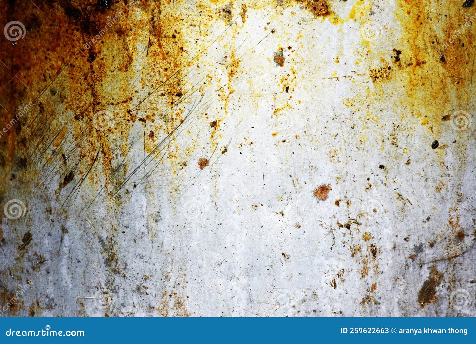 Metal Plates with Rust and Oil Stains Stock Image - Image of panel ...