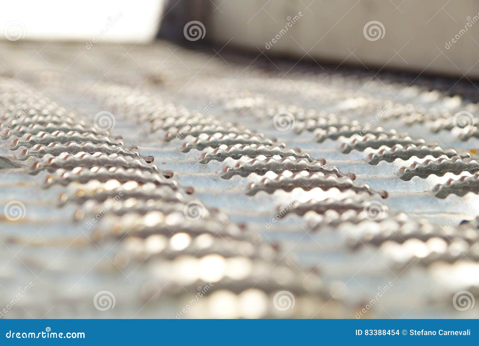 Metal Platform Texture Blurred Stripe Monochrome , Stock Photo - Image ...