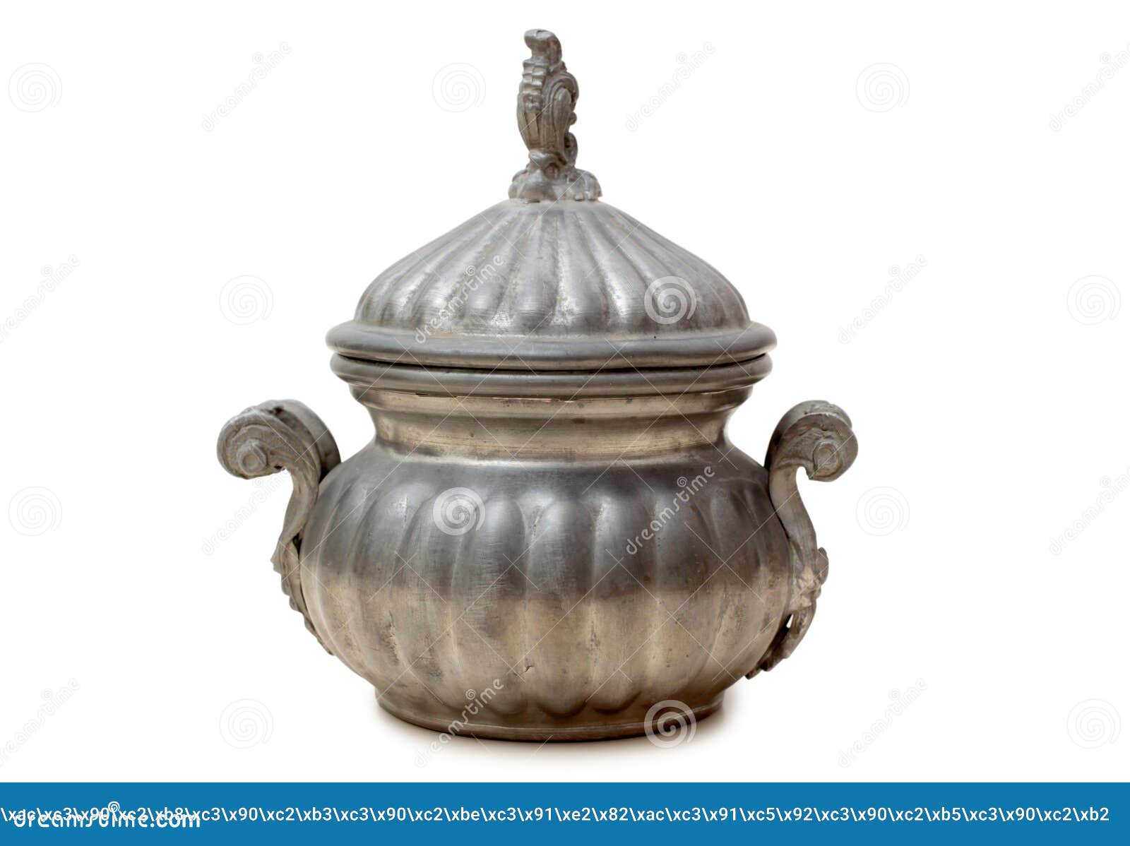 Metal pot stock image. Image of bowl, simple, utensil - 45411497