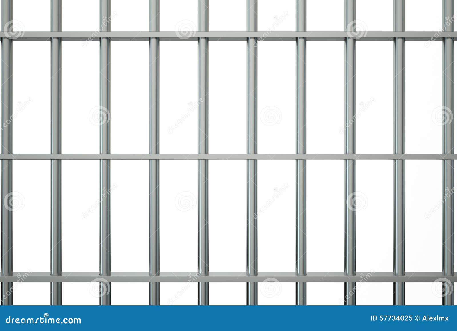 Metal Prison Bars Stock Illustration - Image: 57734025