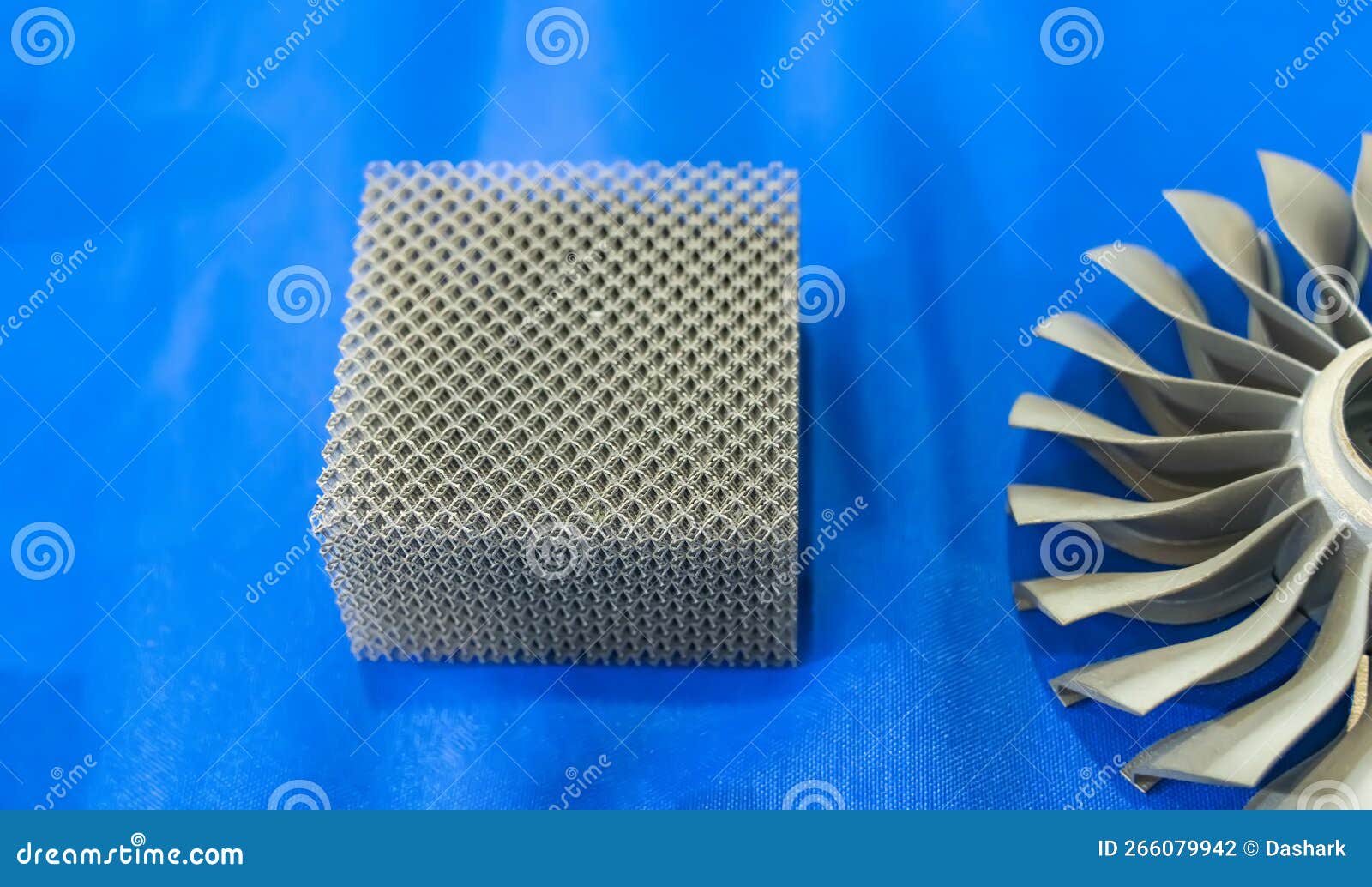 Metal Products Made by Metal 3D Printing Stock Photo - Image of ...