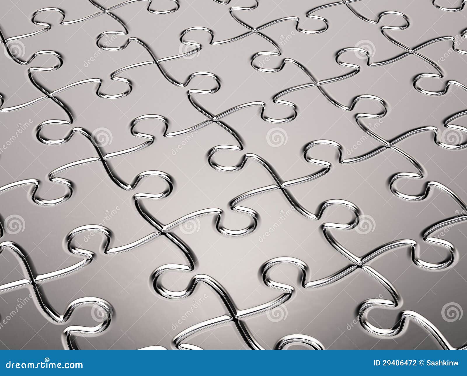 Metal Puzzle Pieces Stock Photo | CartoonDealer.com #21605334