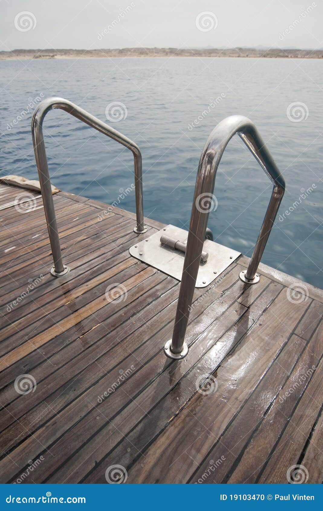 Metal Railings On The Back Of A Boat Picture. Image: 19103470