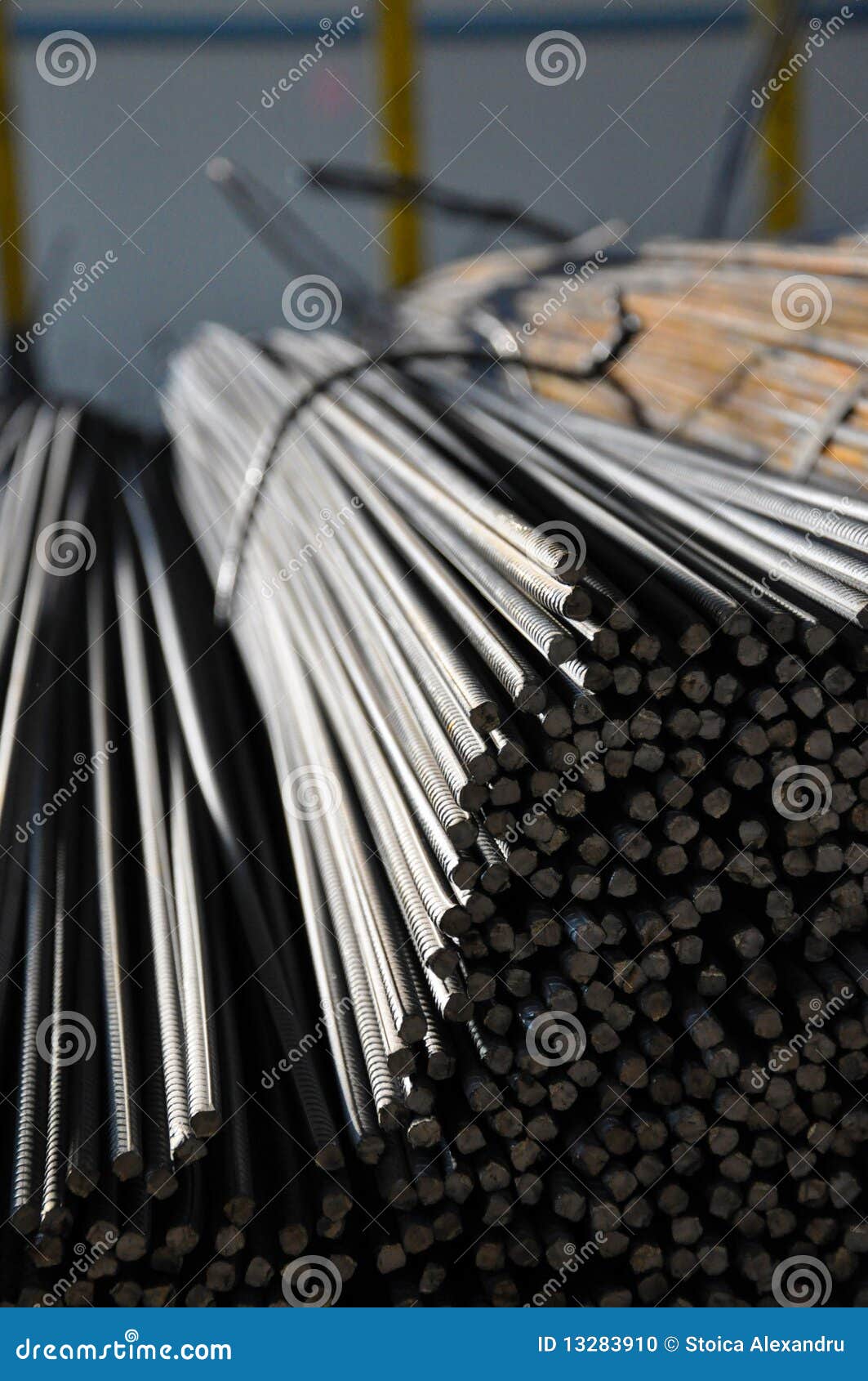Metal rebars stock photo. Image of otel, beton, square - 13283910