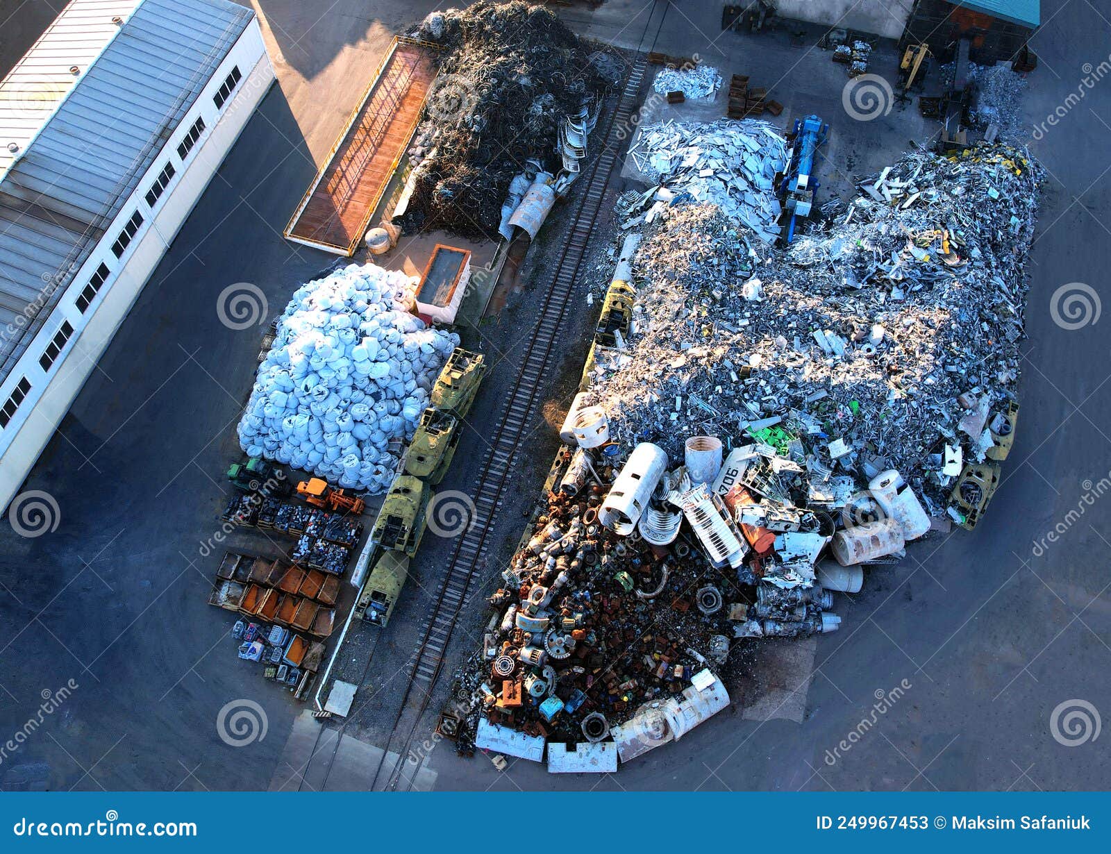 Metal Recycling Plant Metal Recycling Landfill Scrap Metal Recycling