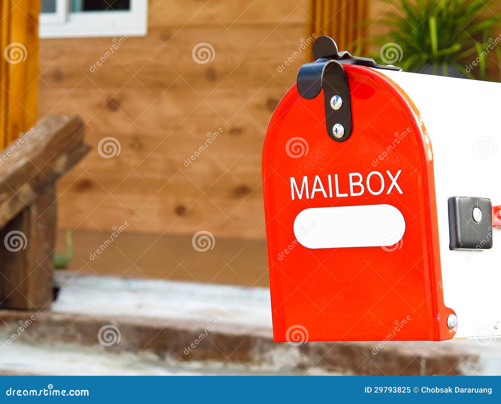 Red mail box stock image. Image of wall, detail, texture - 29793825