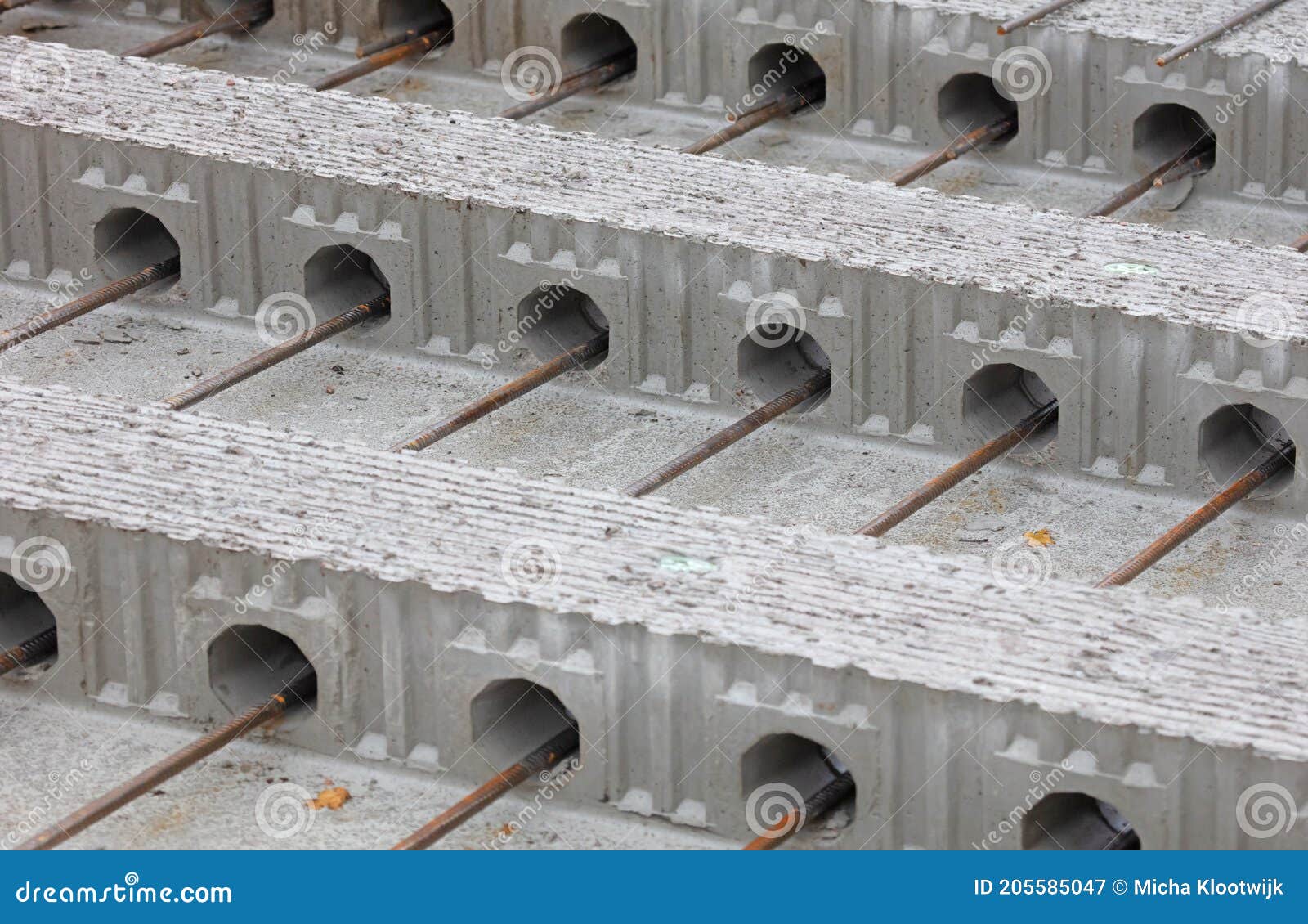 Metal Reinforcement Grid - Reinforced Concrete Preparation Stock Image ...