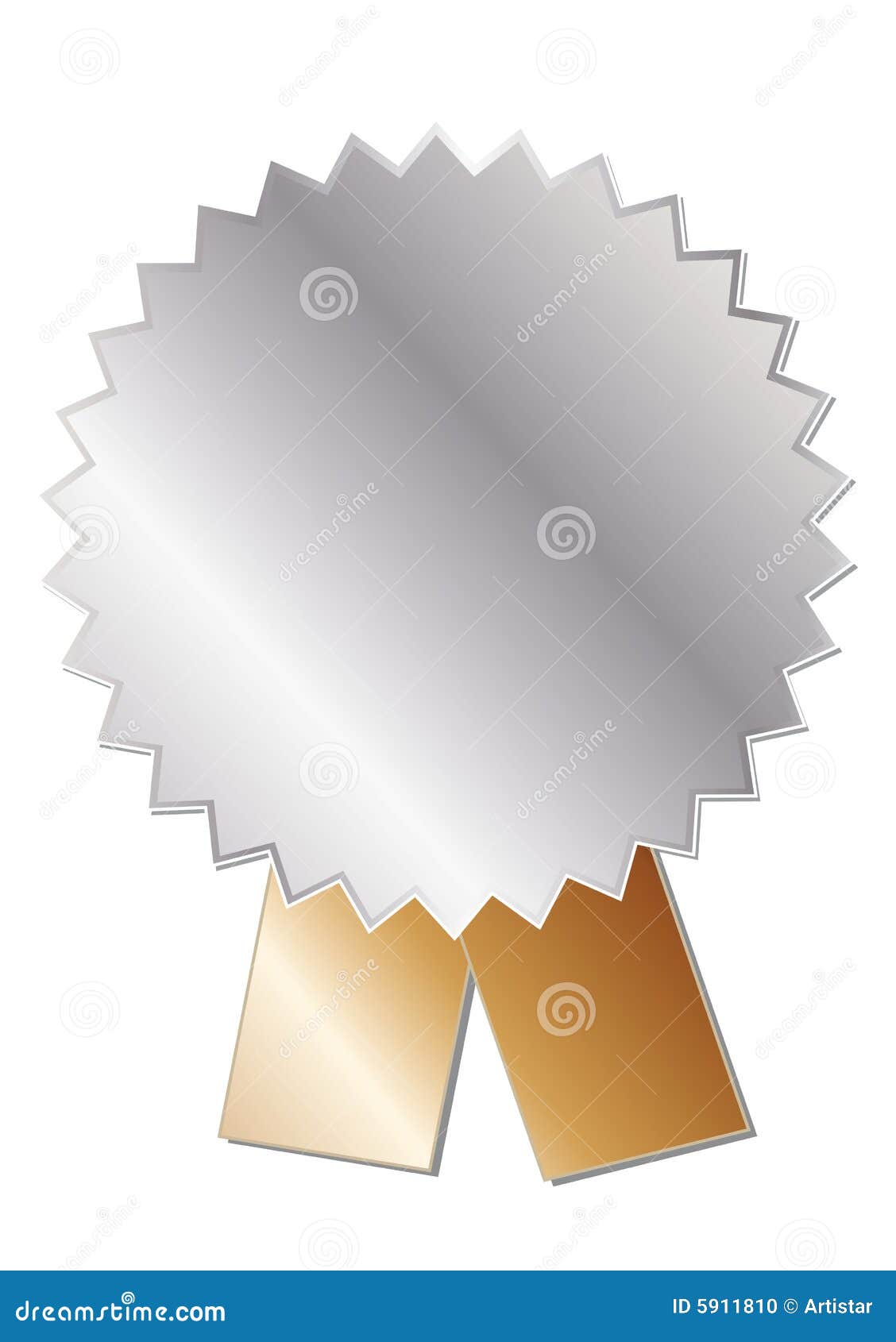 Metal ribbon stock illustration. Illustration of mark - 5911810