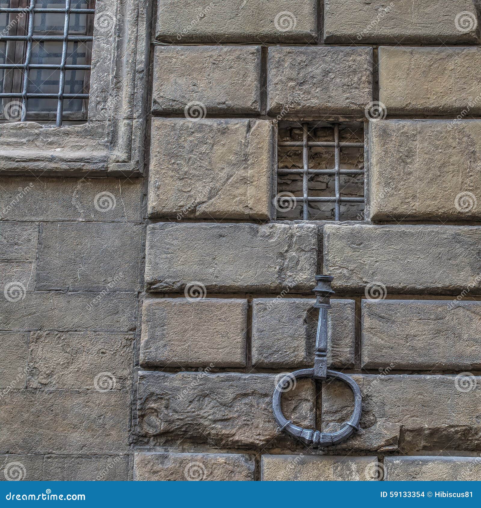 Metal ring stock photo. Image of holder, rusty, building - 59133354