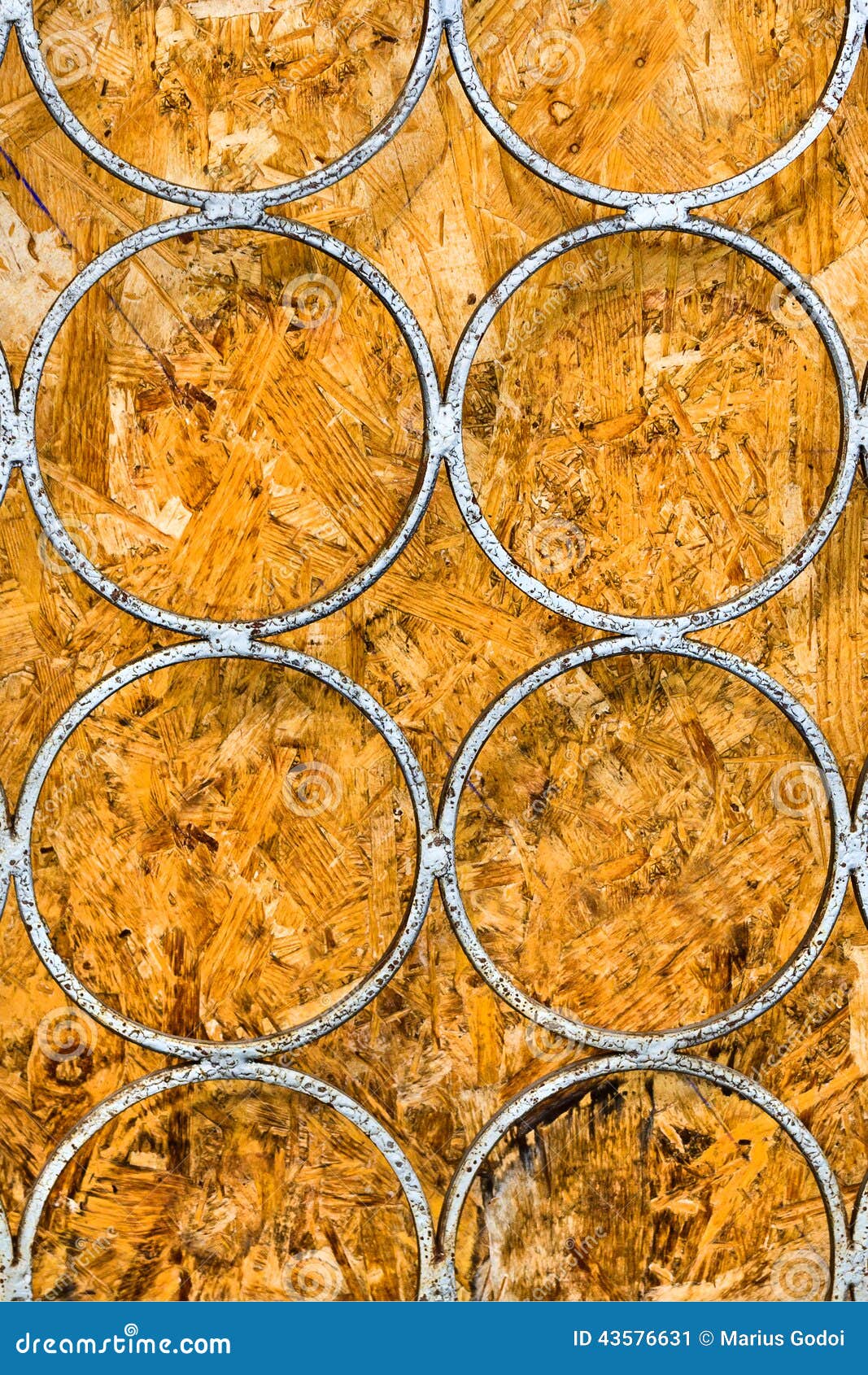 Metal Rings Against Cardboard Texture Stock Image - Image of texture ...