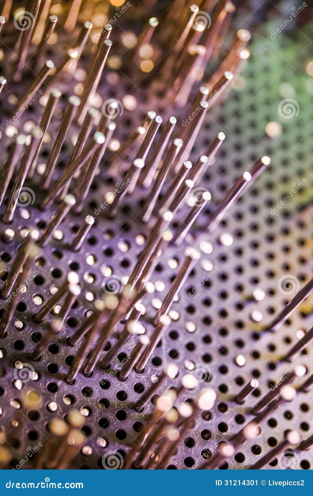 Metal rod stock image. Image of smooth, brightness, lamp - 31214301