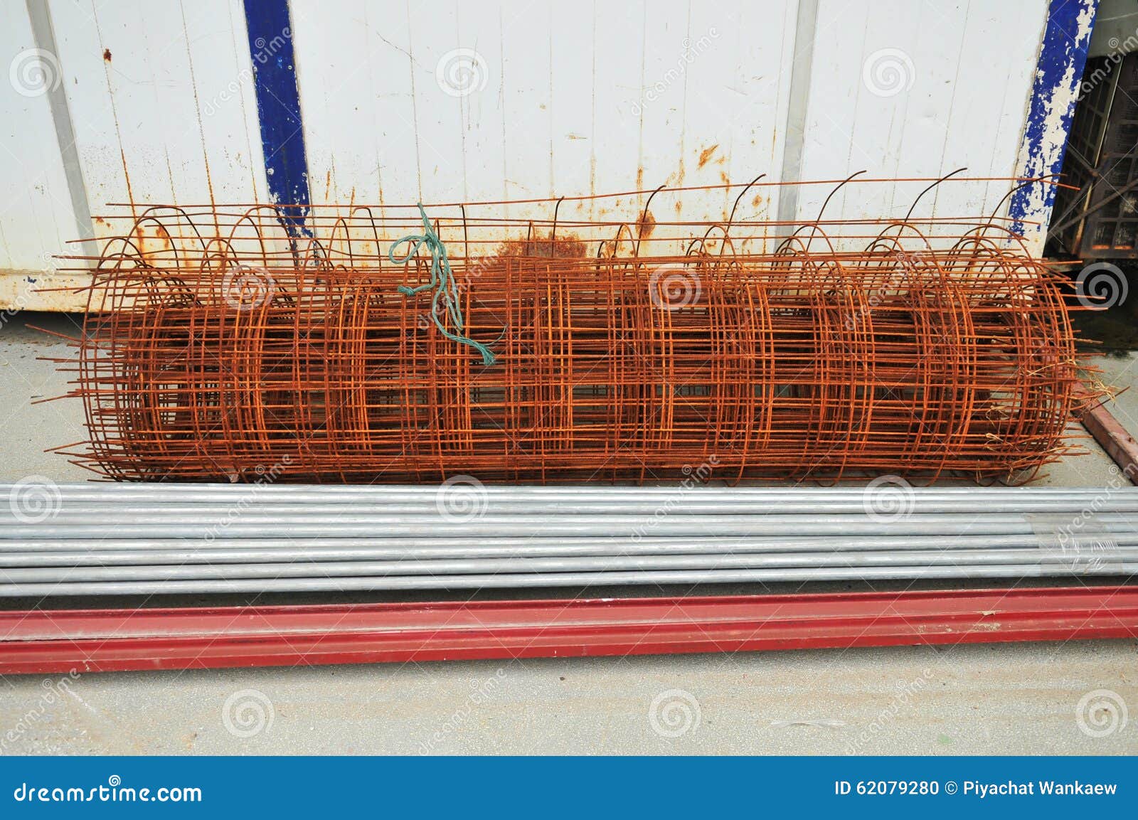 Metal Rod with Rust Covered Stock Photo - Image of rusted, rust: 62079280