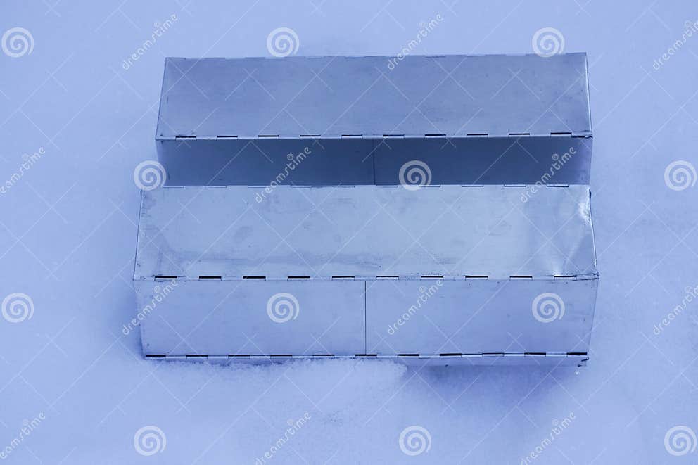 Two Humane Rodent Traps in Snow Stock Image - Image of chipmunk, snow ...