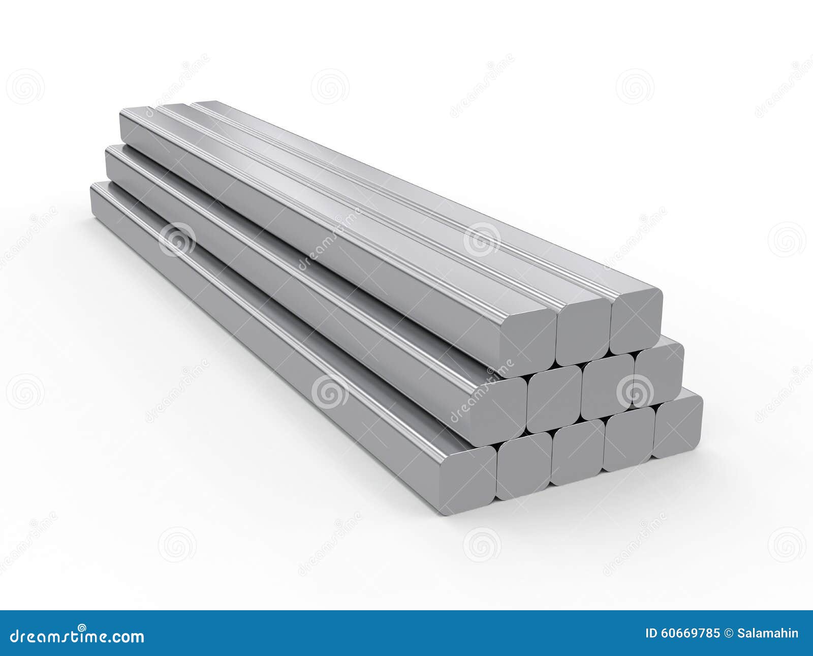 Metal rods stock illustration. Illustration of steel - 60669785