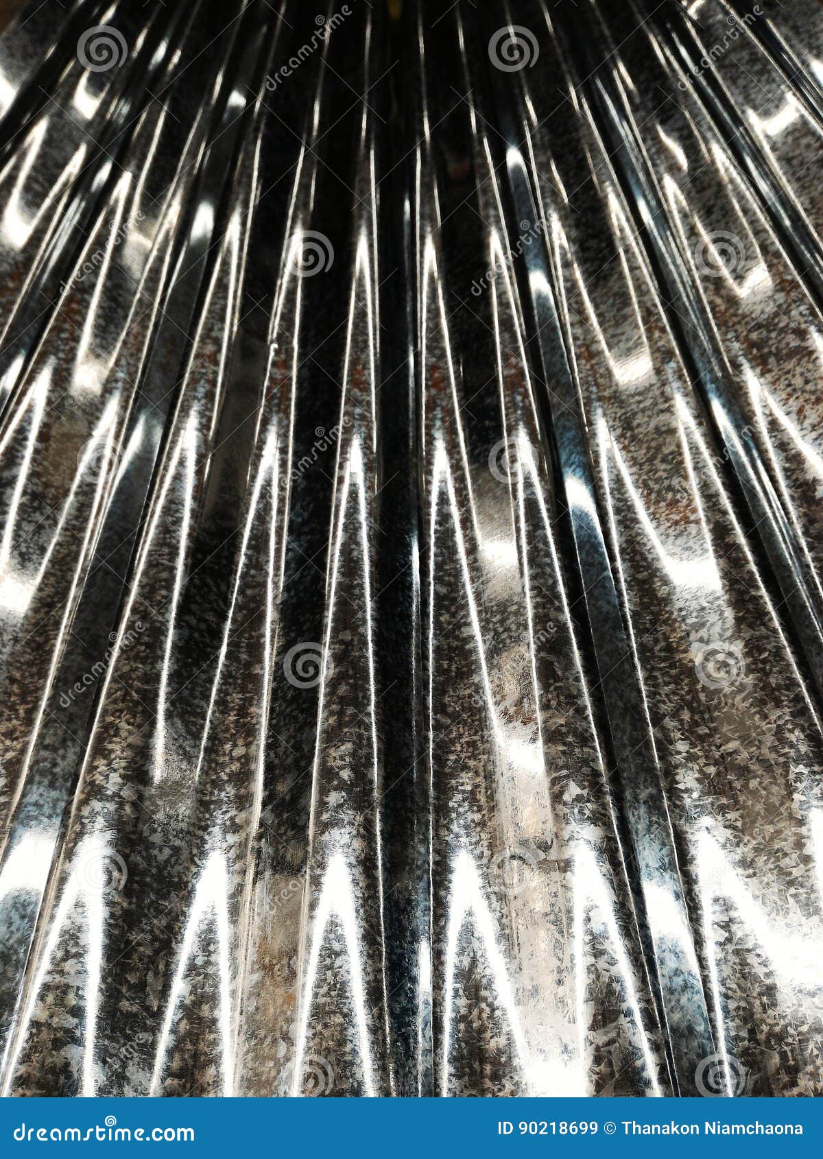 Metal roofing texture stock image. Image of line, material - 90218699