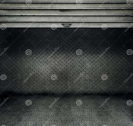 Metal room stock photo. Image of gallery, roll, backgrounds - 7862658