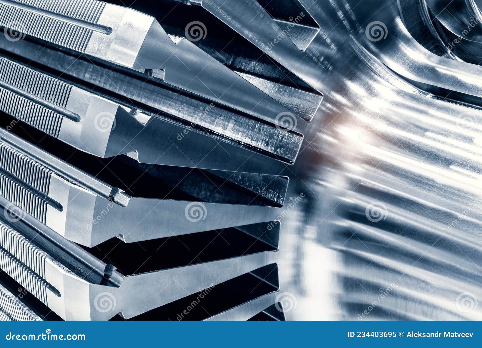 Metal Rotor for Electric Motor Close Up Stock Image - Image of ...