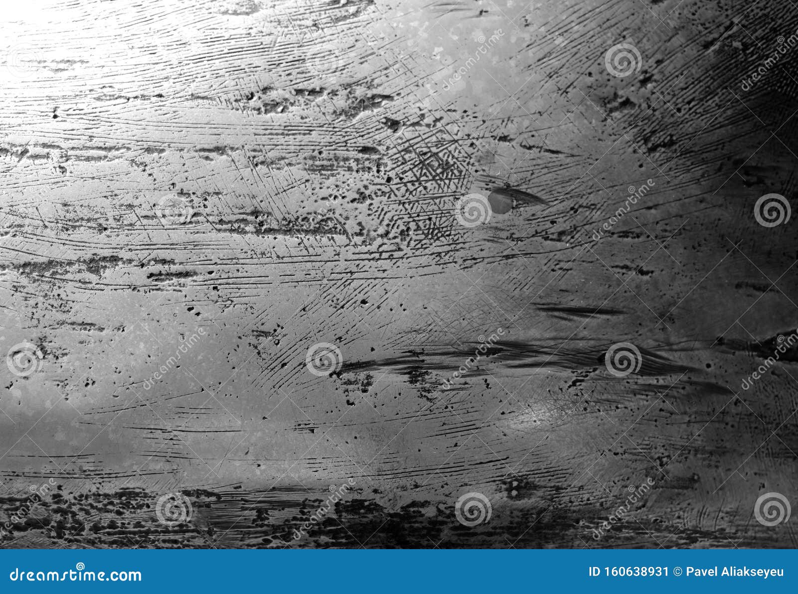 Metal Rough Surface in Black and White Stock Image - Image of pattern ...