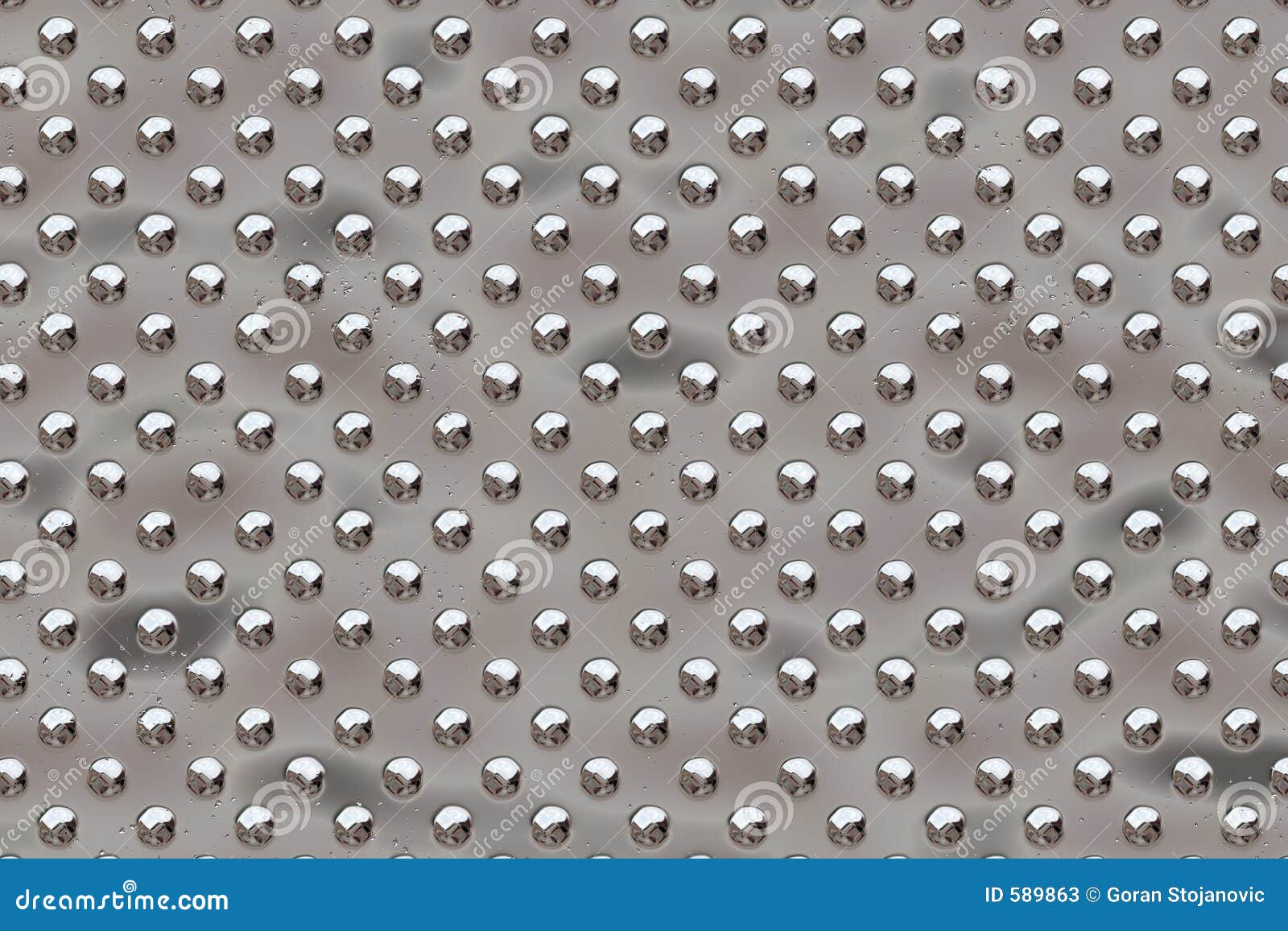 Metal round dots - chrome stock illustration. Illustration of round ...