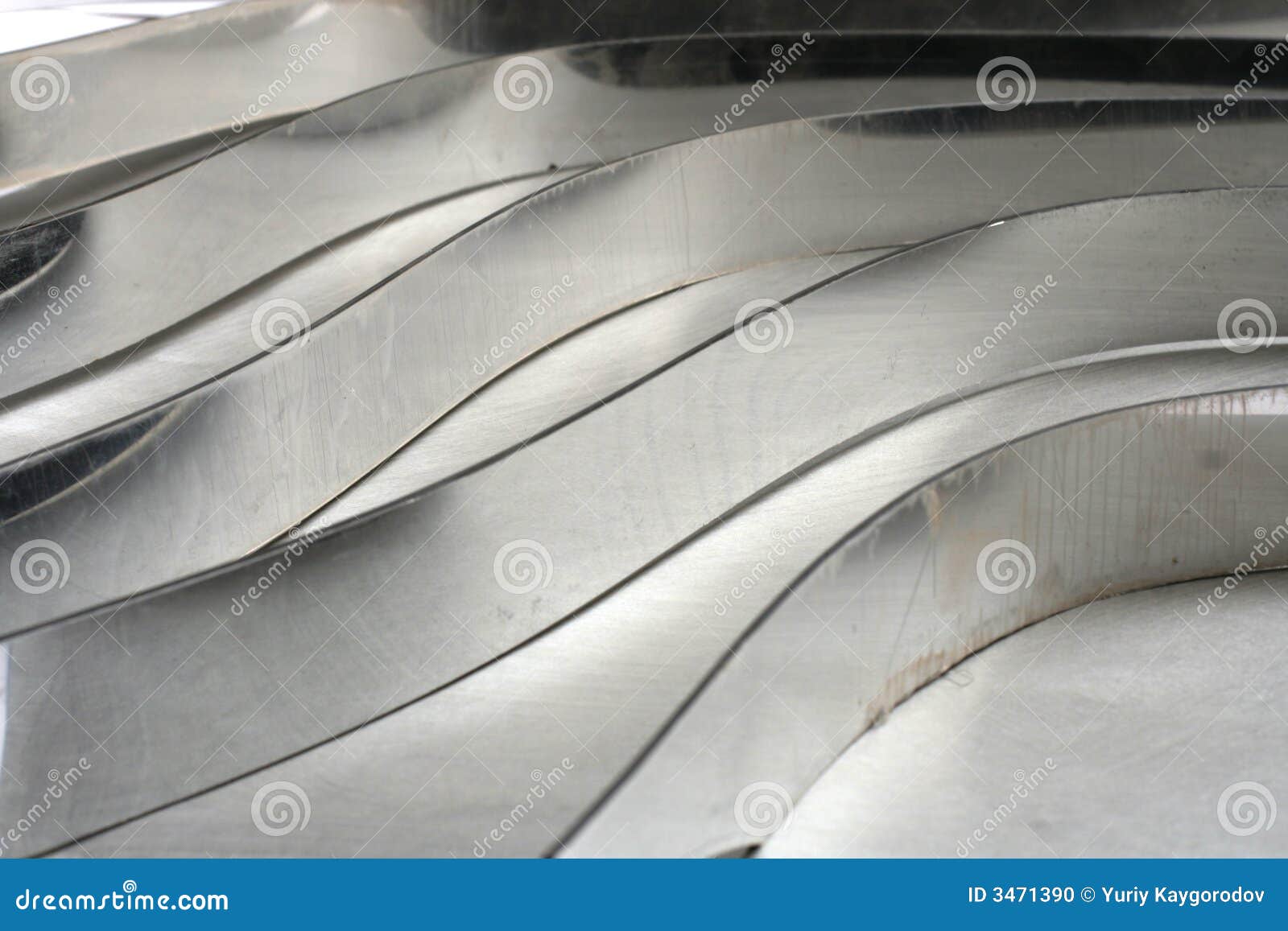 Metal rows stock photo. Image of cycle, curve, iron, flexibility - 3471390