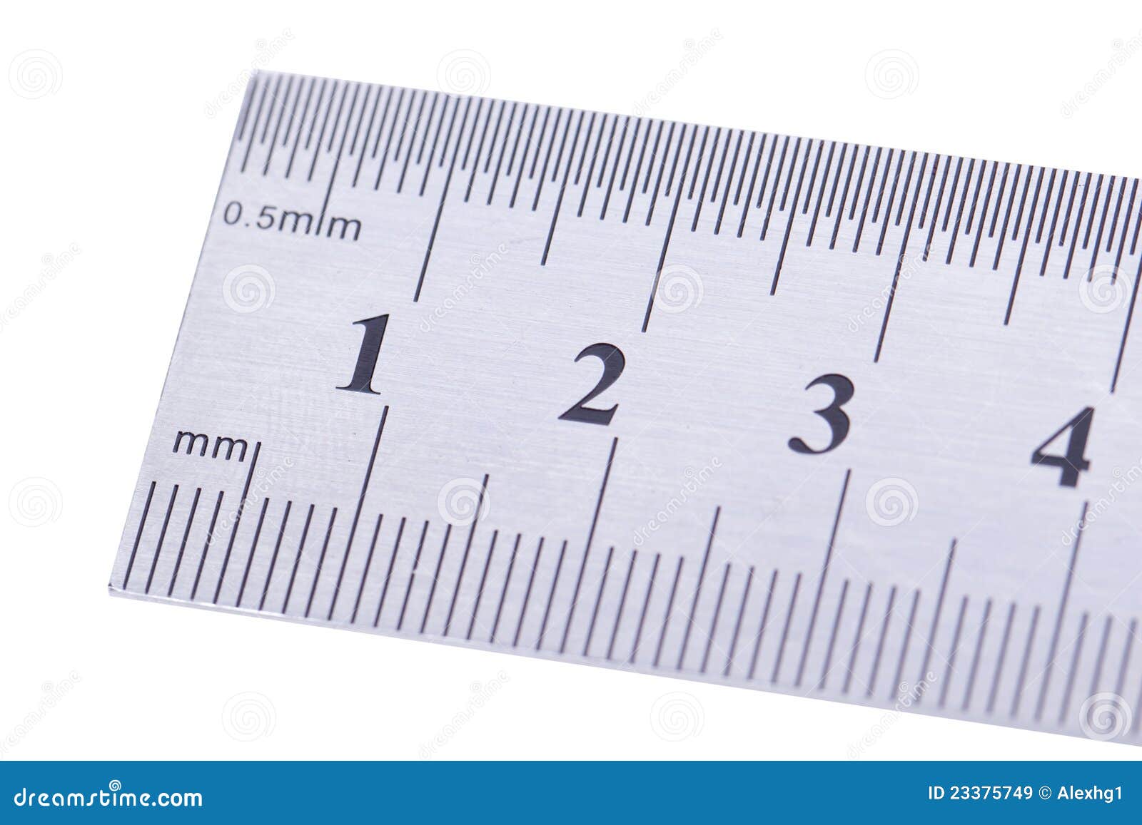 Metal Ruler At Graph Paper Stock Photo | CartoonDealer.com #30576480