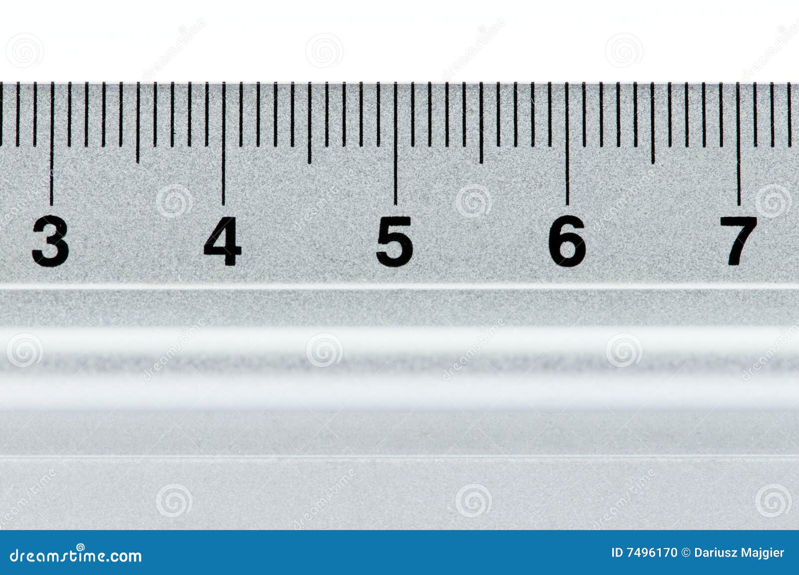 Metal ruler stock photo. Image of length, five, empirical - 7496170