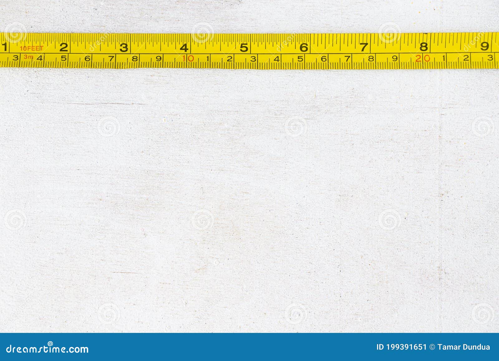 Metal Ruler, Centimeters and Millimeters on the Yellow Ruler Stock ...
